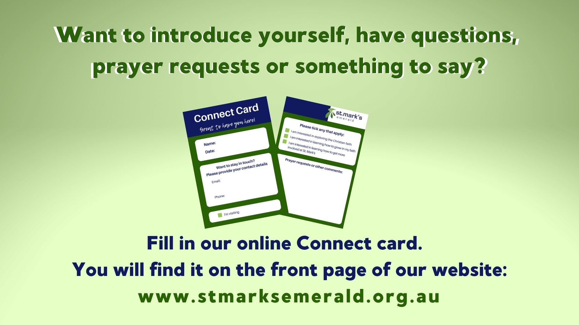 Connect Card Presentation Online